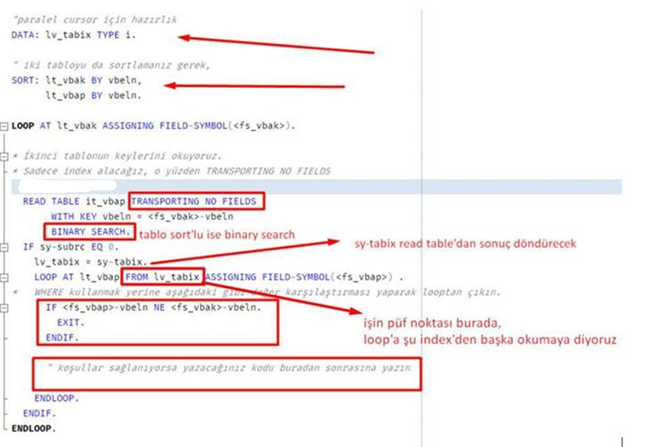 Loop In Loop With Parallel Cursor Sercan K kdemirci ABAP Blog